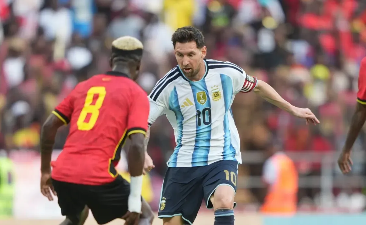 Lionel Messi shines with a goal as Argentina defeat Angola 2-0 in 2025 ...