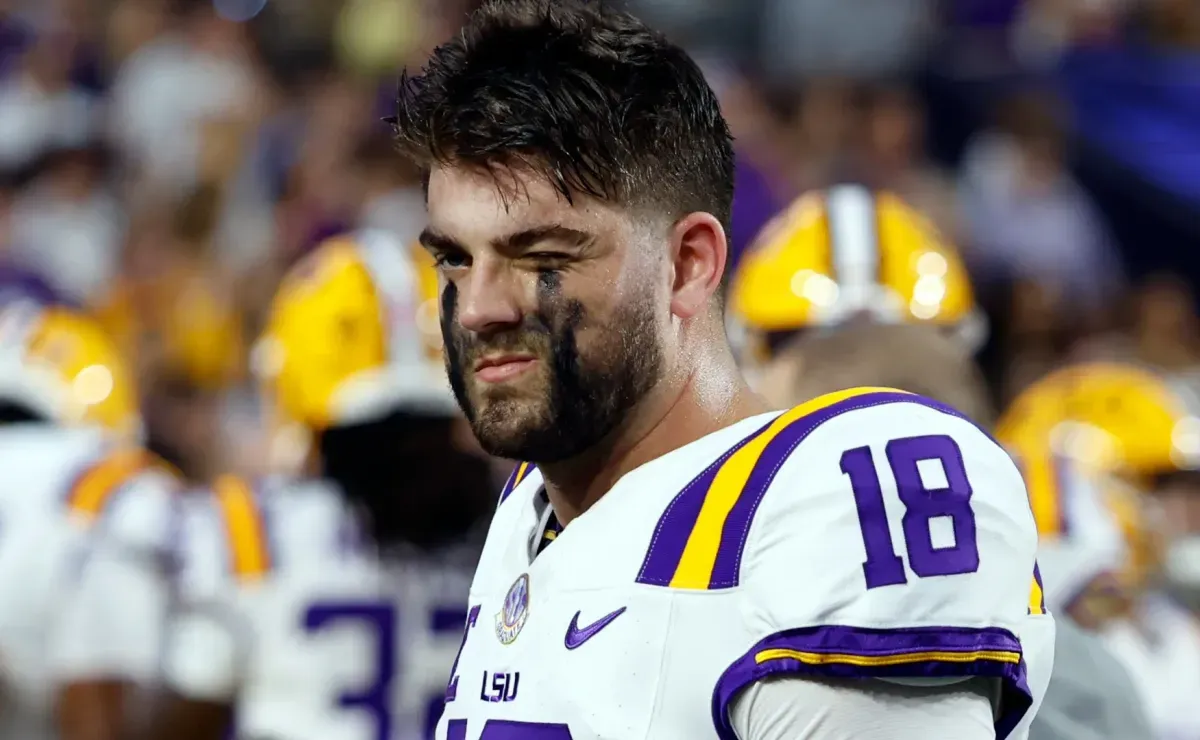 Is Garrett Nussmeier playing today for LSU vs Oklahoma in Week 14 ...