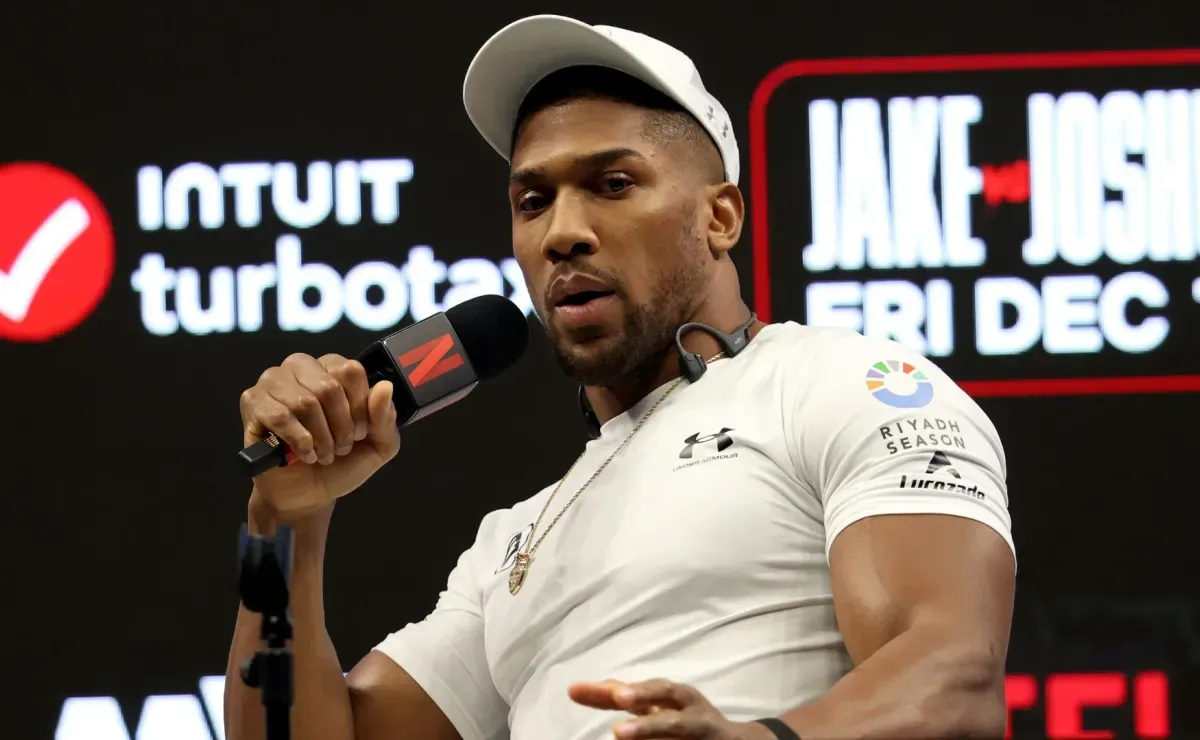 Anthony Joshua's weight update signals serious trouble for Jake Paul ...