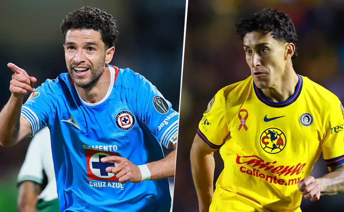 Alineaciones de Cruz Azul vs. América por la semifinal de la Liguilla ...