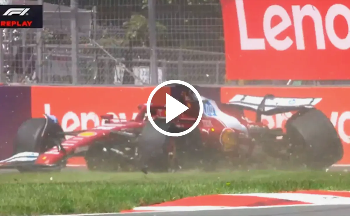 Fuerte accidente de Charles Leclerc en la Práctica Libre 1 del GP de ...