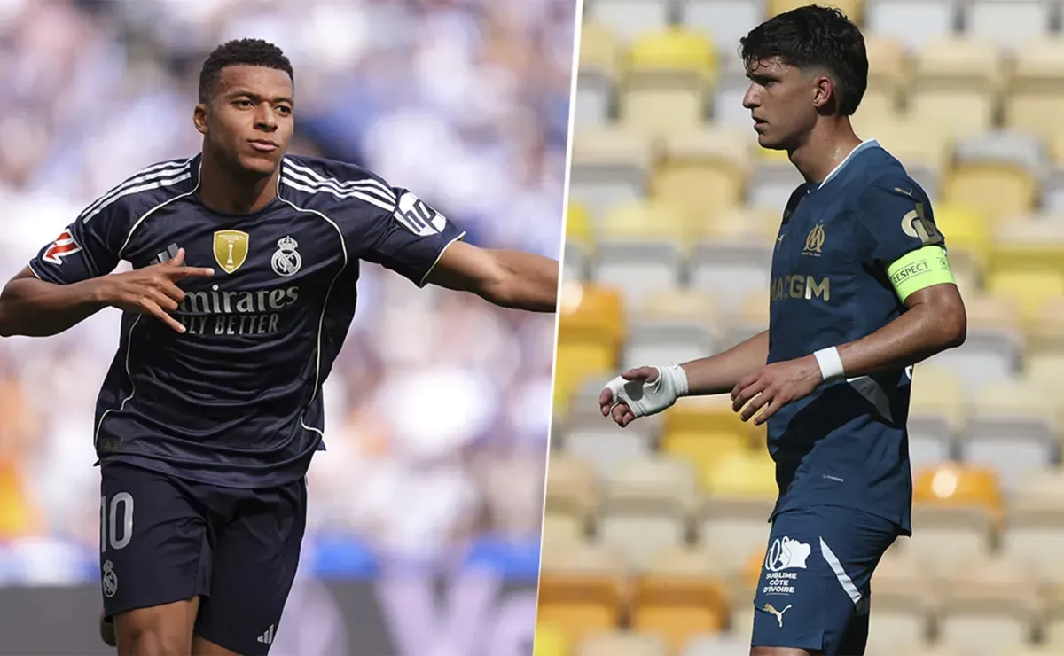 Las alineaciones de Real Madrid vs. Olympique de Marsella