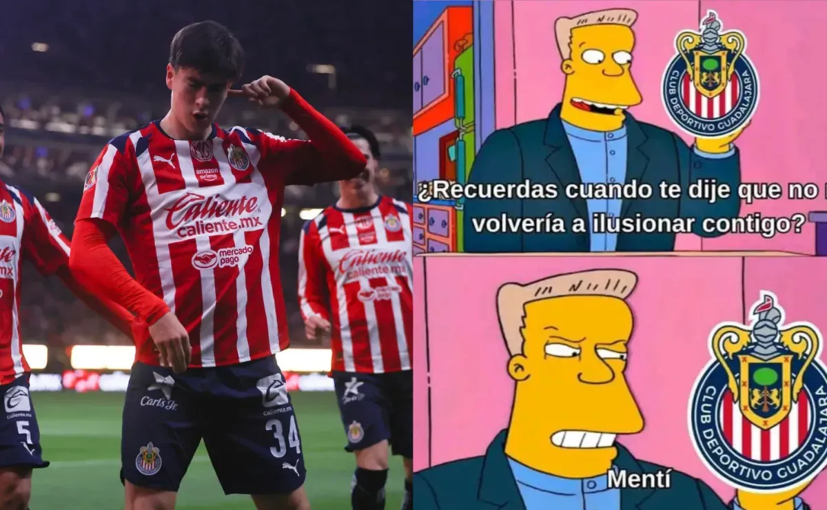 Los mejores memes de Chivas 4-1 Atlas por el Clásico Tapatío: ¡show y ...