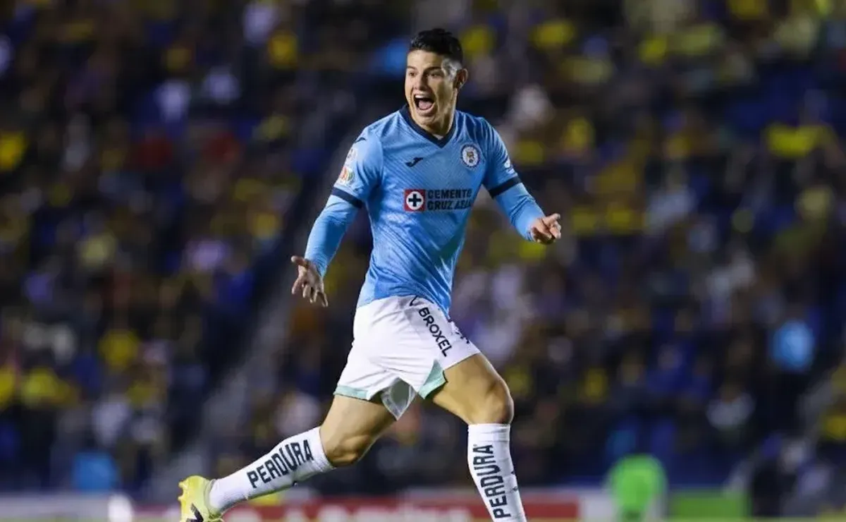 La oportunidad que tiene James Rodríguez de fichar por Cruz Azul