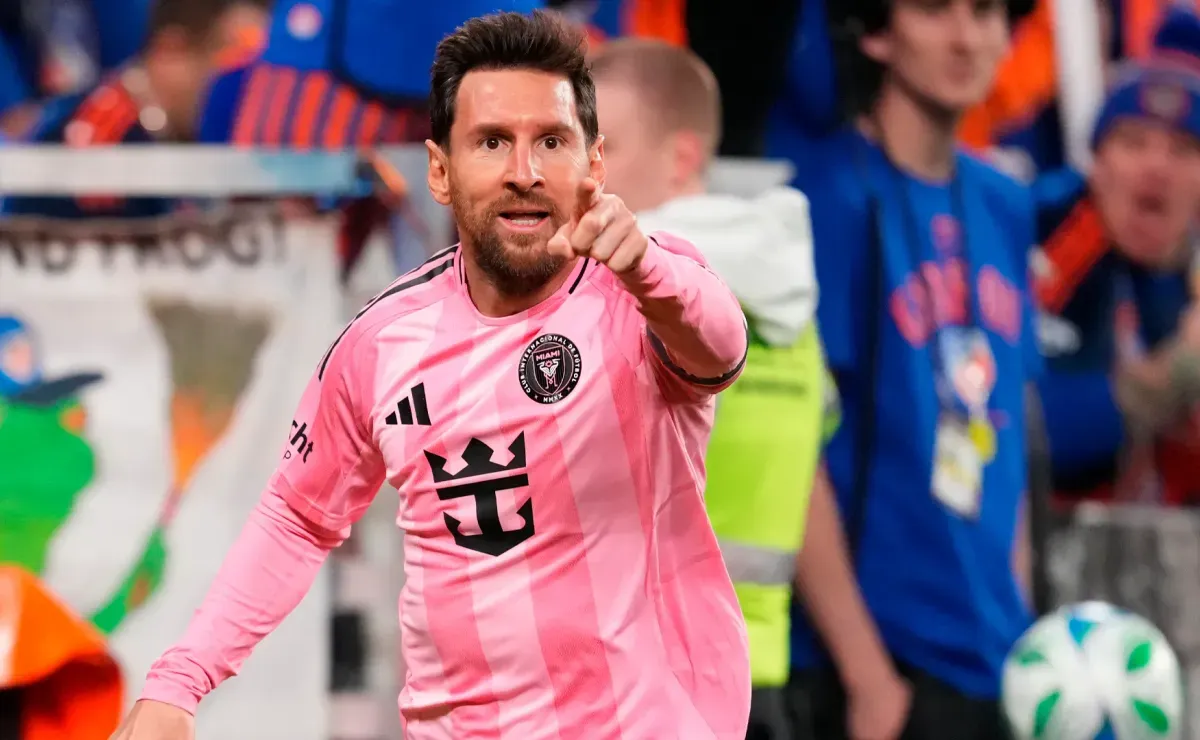 Lionel Messi volvió a convertir con Inter Miami y así quedó la carrera ...