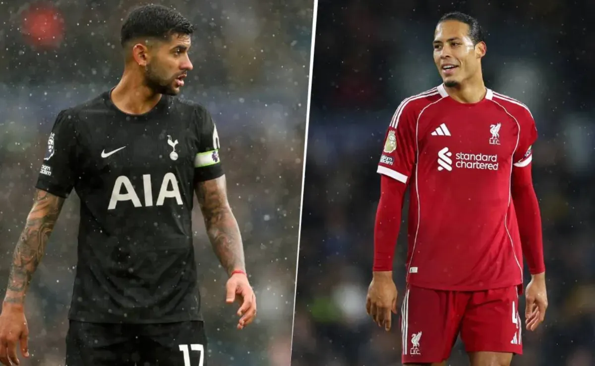 Las alineaciones de Tottenham vs. Liverpool por la Premier League
