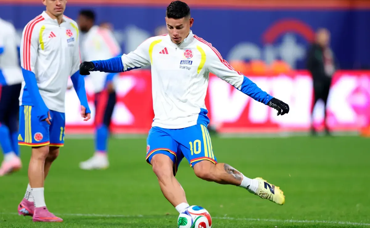 James Rodríguez impresionó a todos con su calidad con el balón del ...