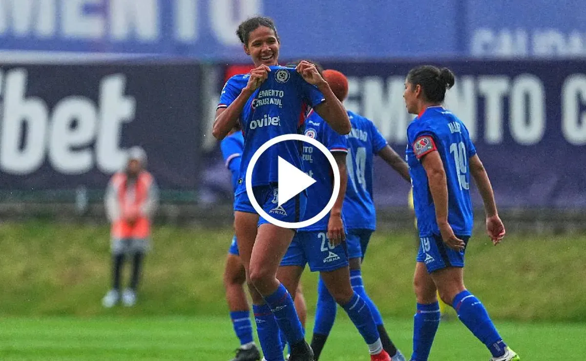 Cruz Azul femenil 4-0 Atlas: goles y videos de la jornada 2 del Apertura