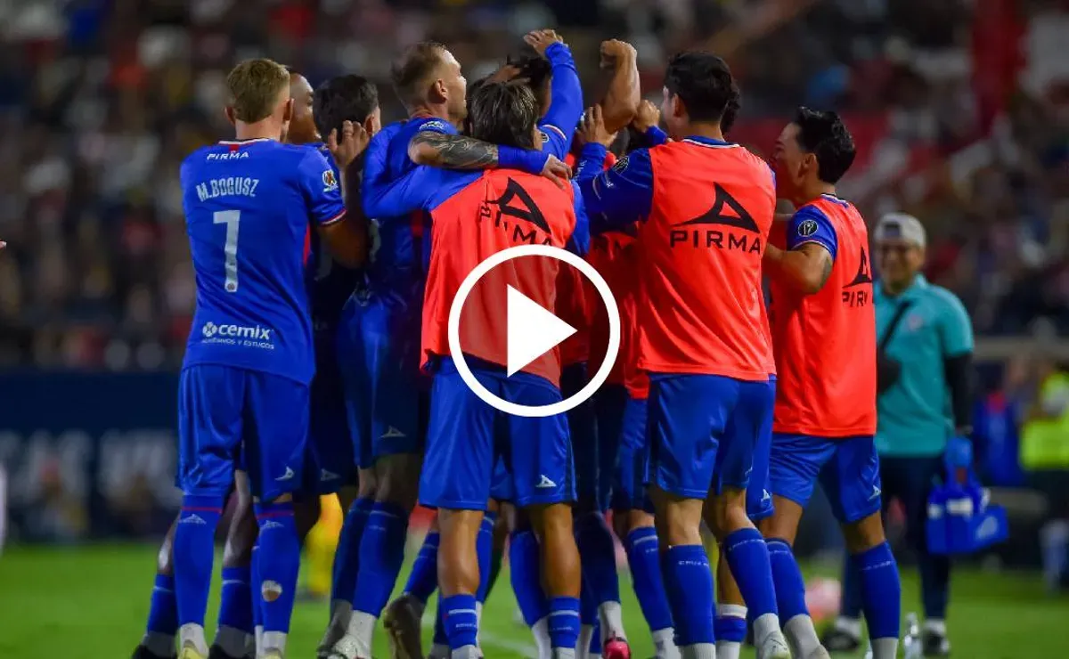 Cruz Azul 2-1 Atlético San Luis: resumen, goles y videos de la fecha 4