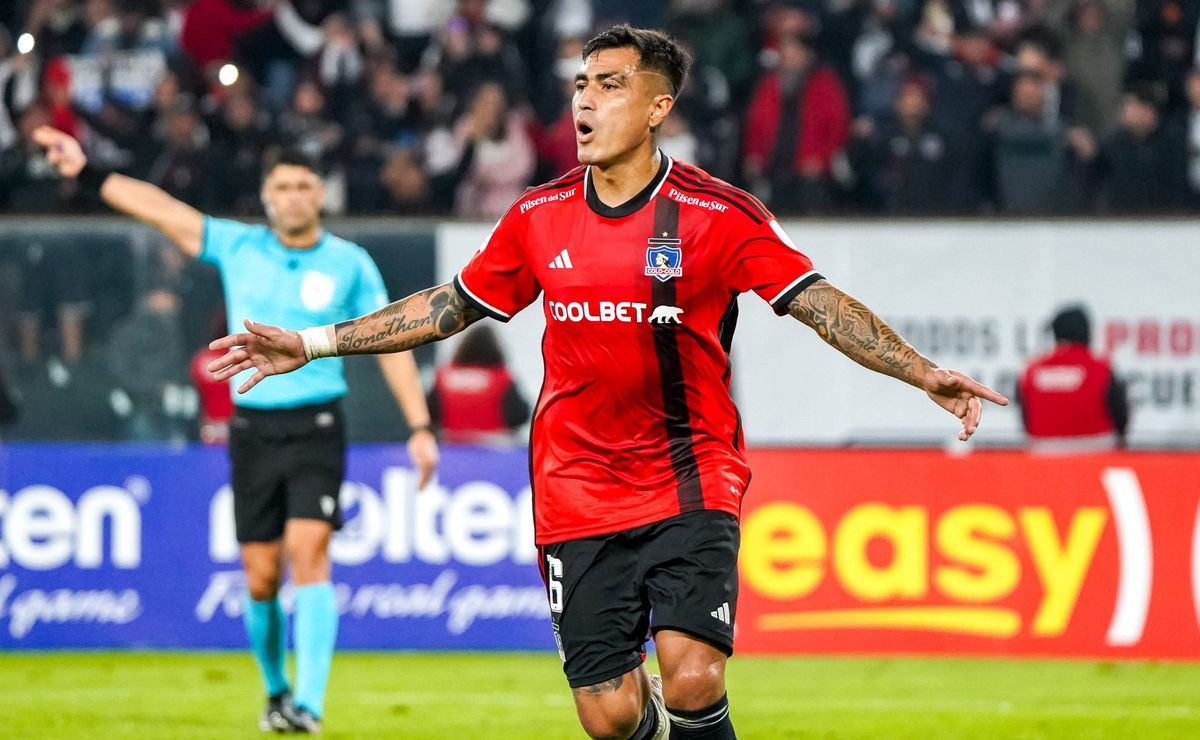 Dario Lezcano le jura compromiso a Colo Colo después su gol