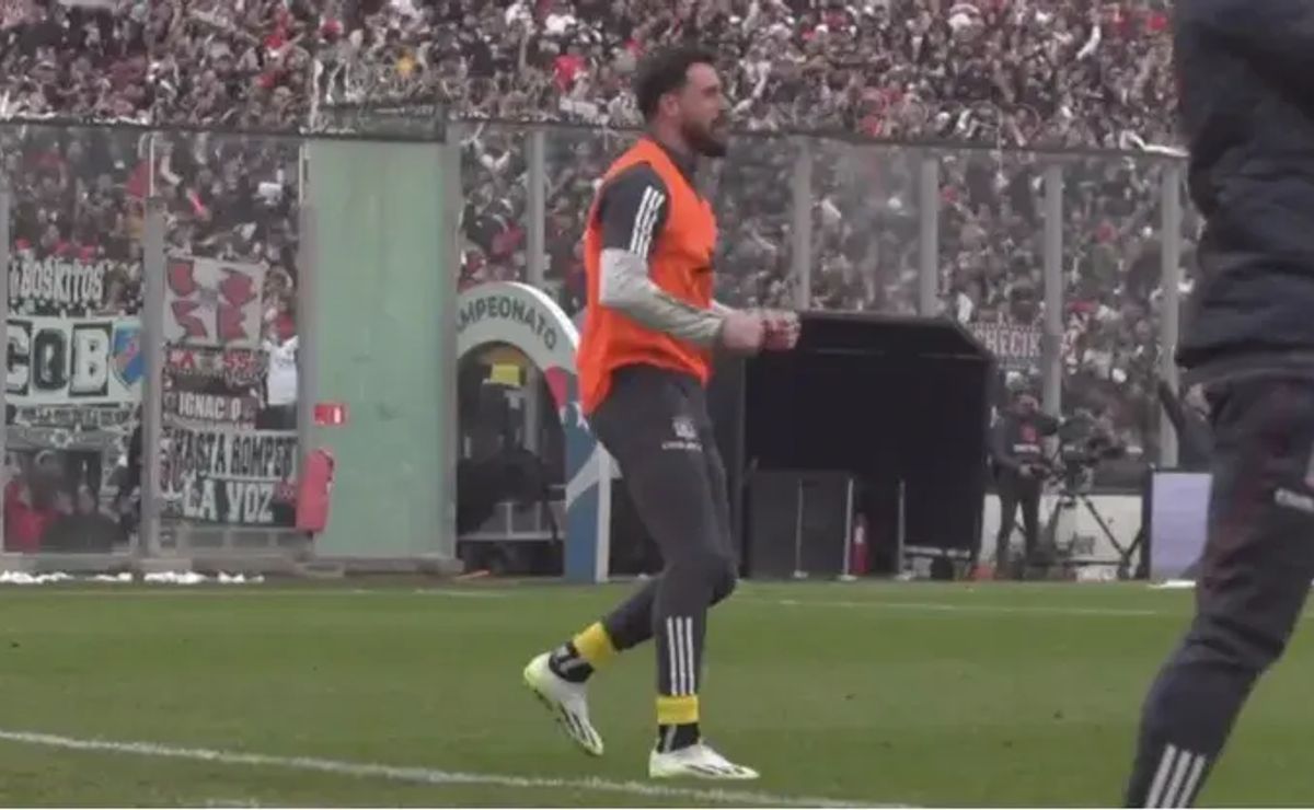 La eufórica celebración de Tuto De Paul en los goles de Colo Colo