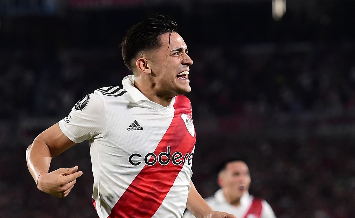 Pablo Solari vuelve a brillar con un doblete en River Plate