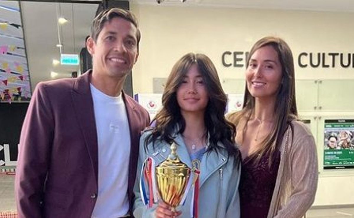 Campeona nacional: Hija de Mati Fernández la rompe en el patín carrera