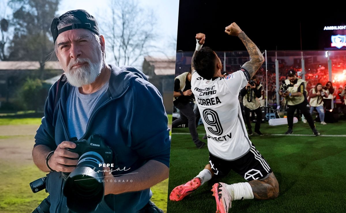 Pepe Alvujar, autor de la notable foto de Javier Correa en el gol de ...