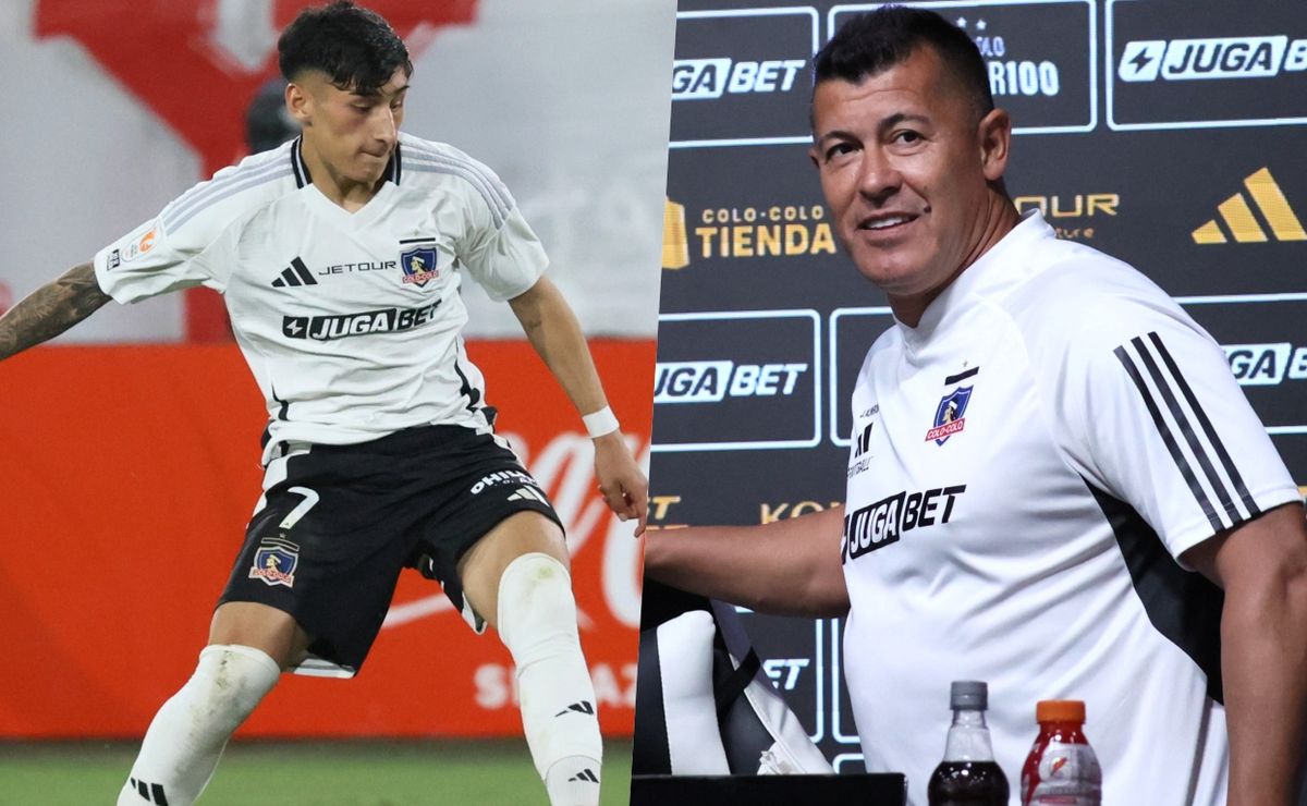 Jorge Almirón aplaude el debut oficial de Francisco Marchant en Colo Colo