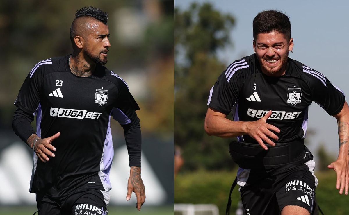 Víctor Felipe Méndez le declara su amor a Arturo Vidal en Colo Colo