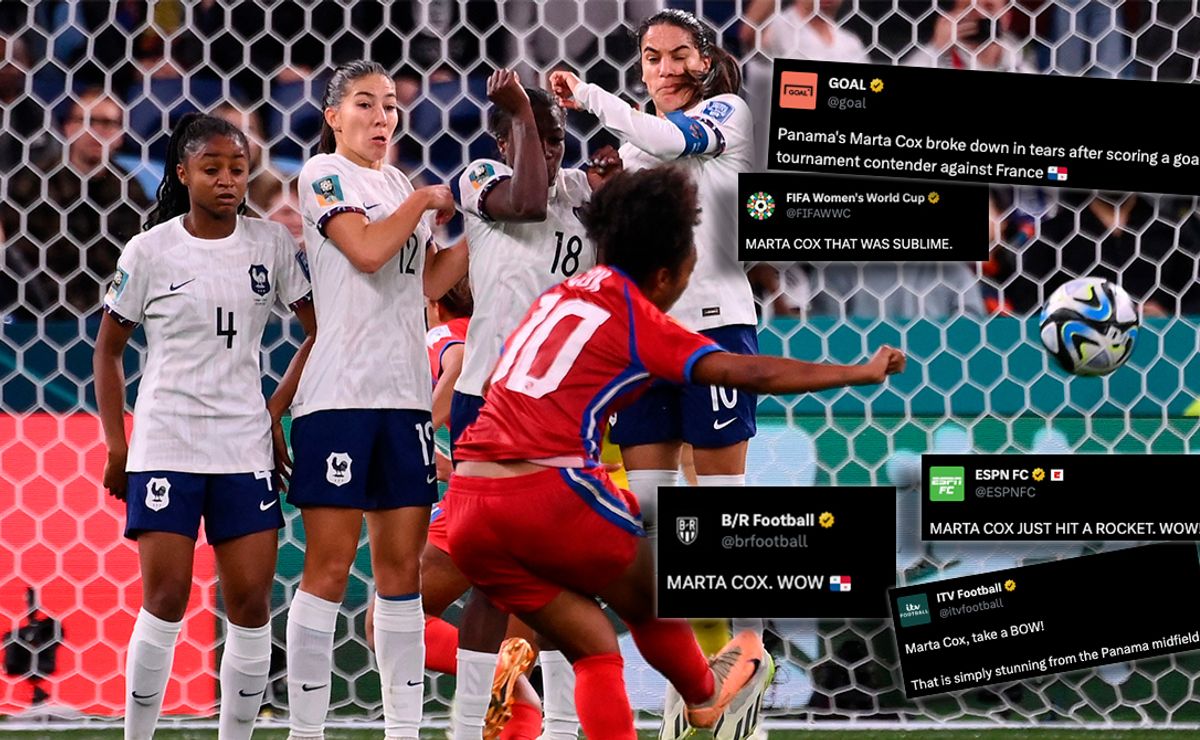 Así reaccionó el mundo tras el primer gol de Panamá en un Mundial protagonizado por Marta Cox ...