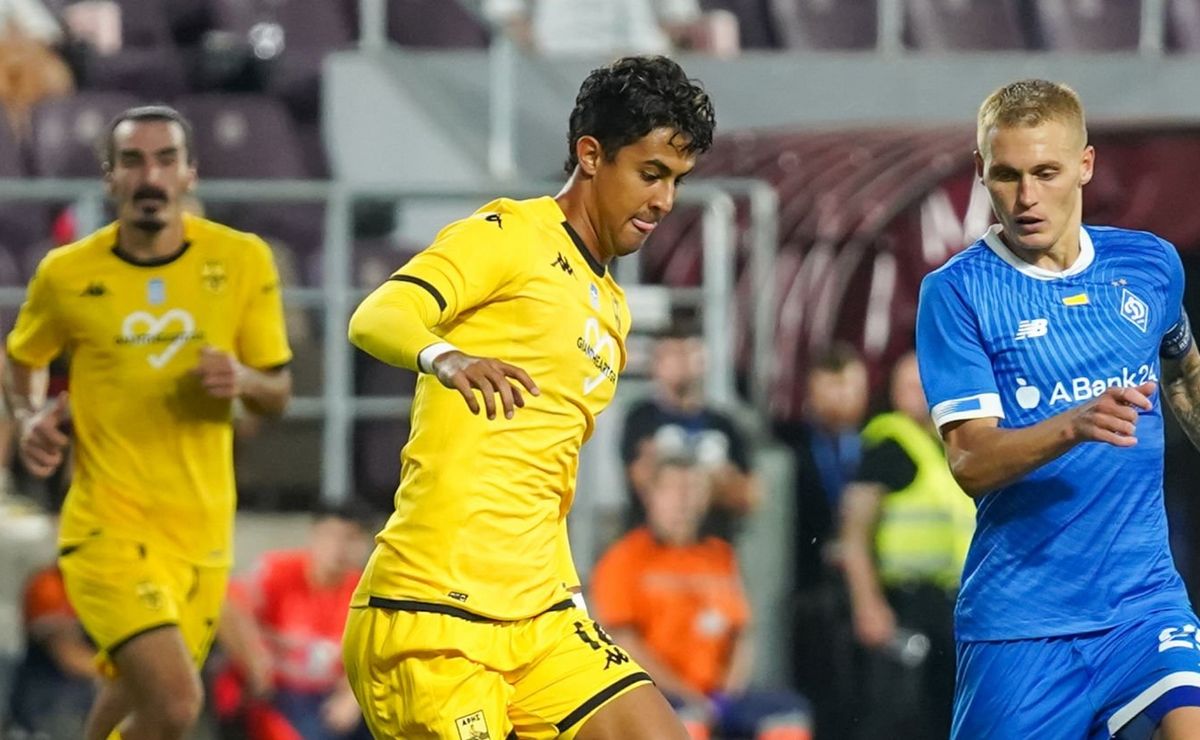 Álvaro Zamora marcó su primer gol con el Aris Salónica y fue vital para ...