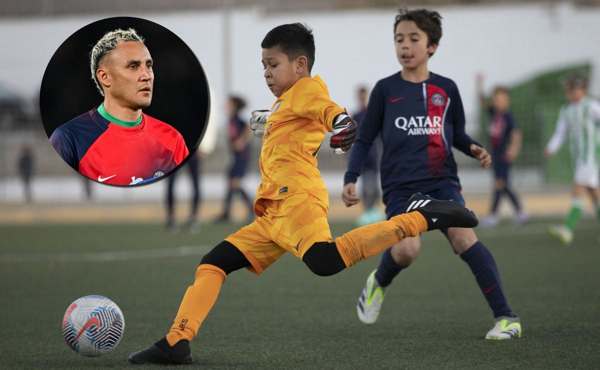 El hijo de Keylor Navas también tuvo una especial despedida de PSG ...