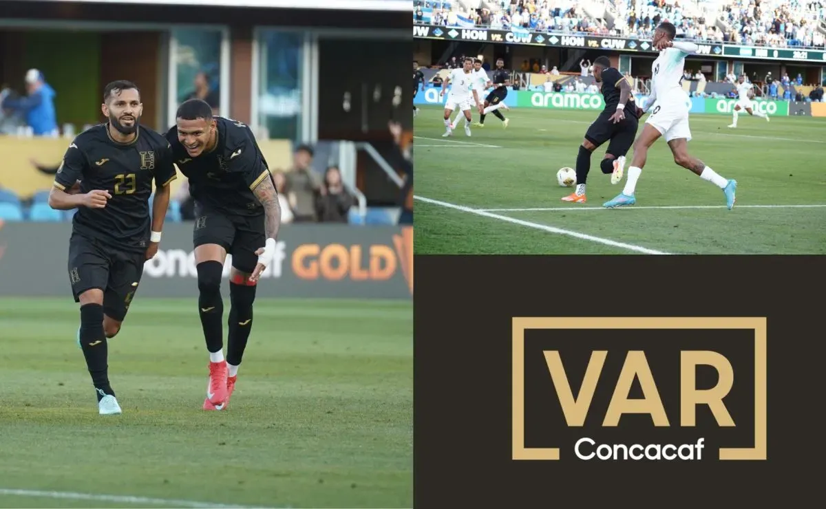 El VAR de Concacaf toma decisión contra Honduras en la Copa Oro y ...