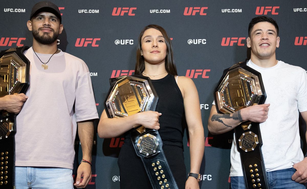 UFC: Alexa Grasso, Brandon Moreno y Yair Rodríguez, juntos por primera ...