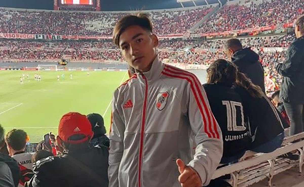 La emoción del papá de Ian Subiabre, la joya que River comprará ...