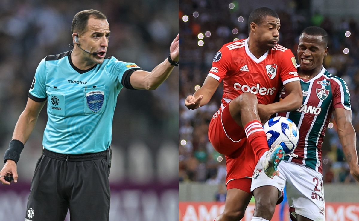 Un papelón: el arbitraje de Ostojich perjudicó a River en Brasil - La ...