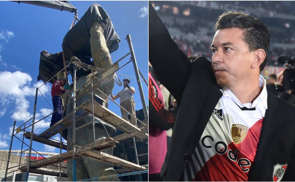 Se inaugura la estatua de Marcelo Gallardo: todos los detalles de la ...