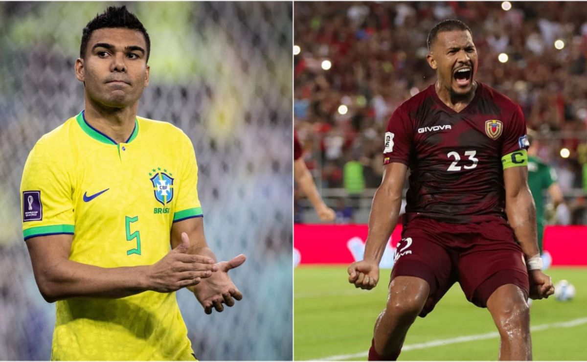 Casemiro elogió a Rondón previo al Brasil vs. Venezuela - La Página ...