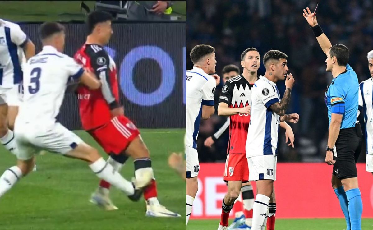 River: Conmebol publicó el audio del VAR de la expulsión en Talleres de ...
