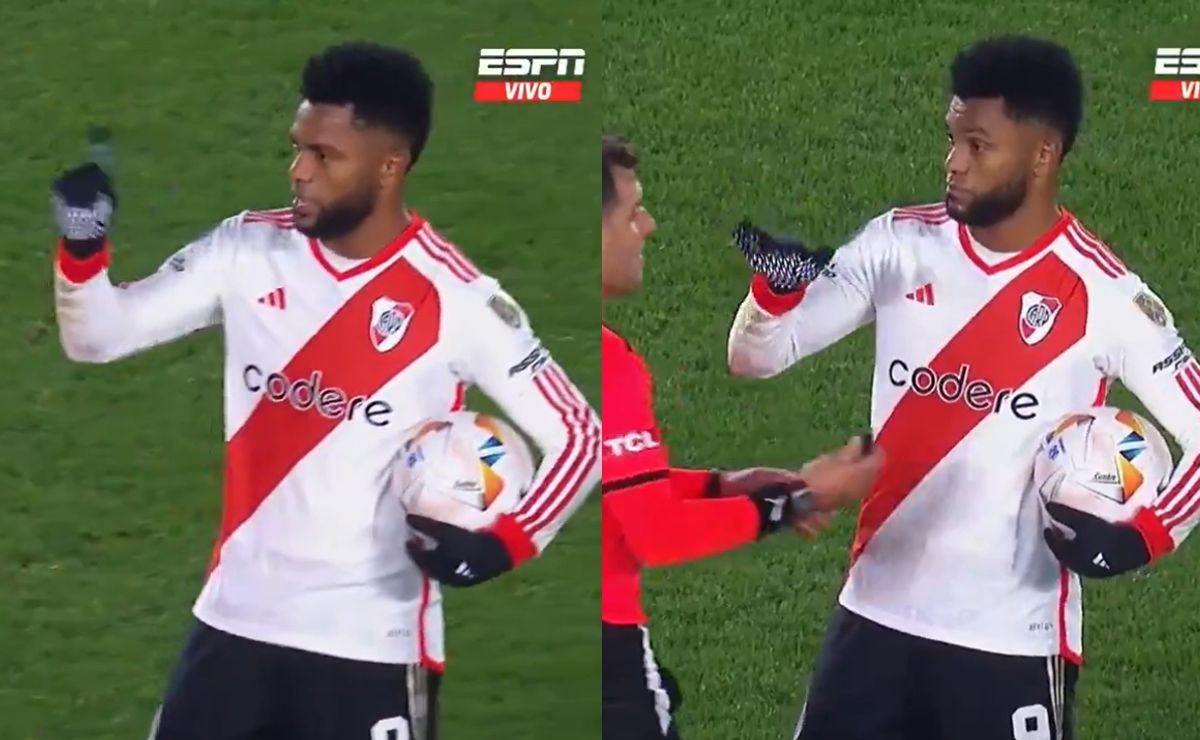 "A mi no eh": picante cruce de Miguel Borja con Ruben Botta en el ...