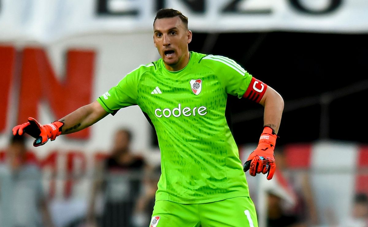 La marca que podría alcanzar Franco Armani en River si juega el ...