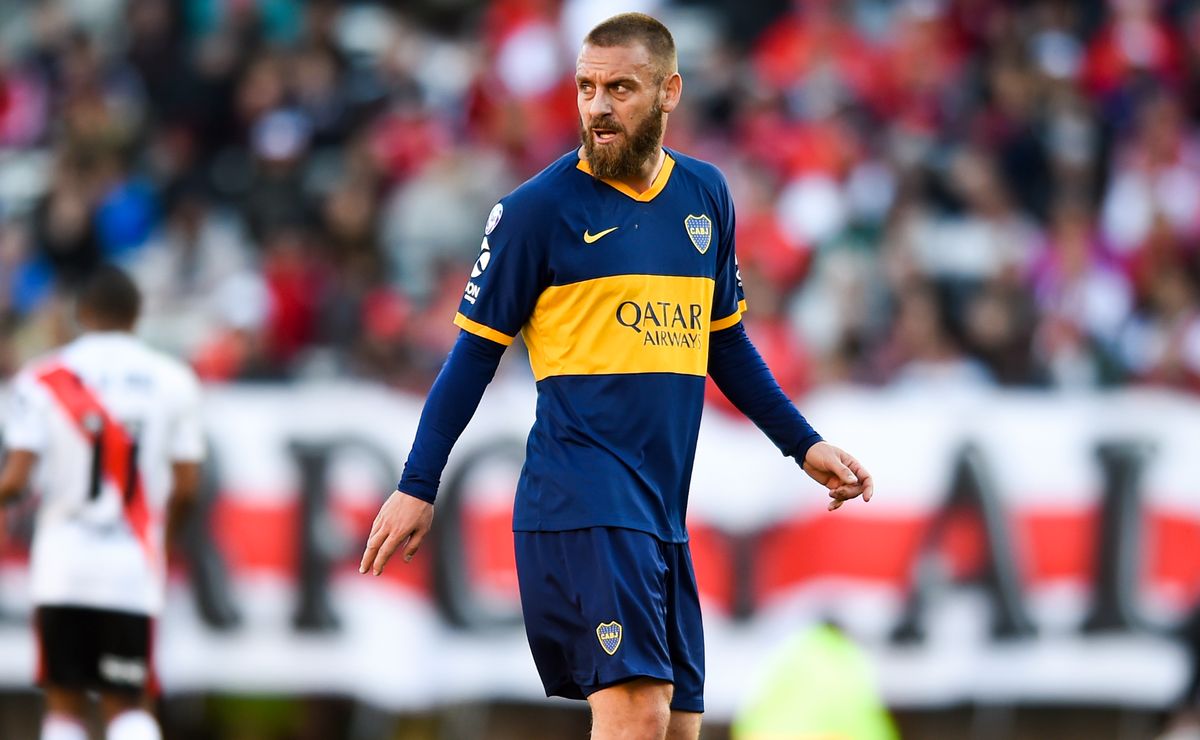 De Rossi recordó un River-Boca en el Monumental: "Nos cantaban 'el que ...