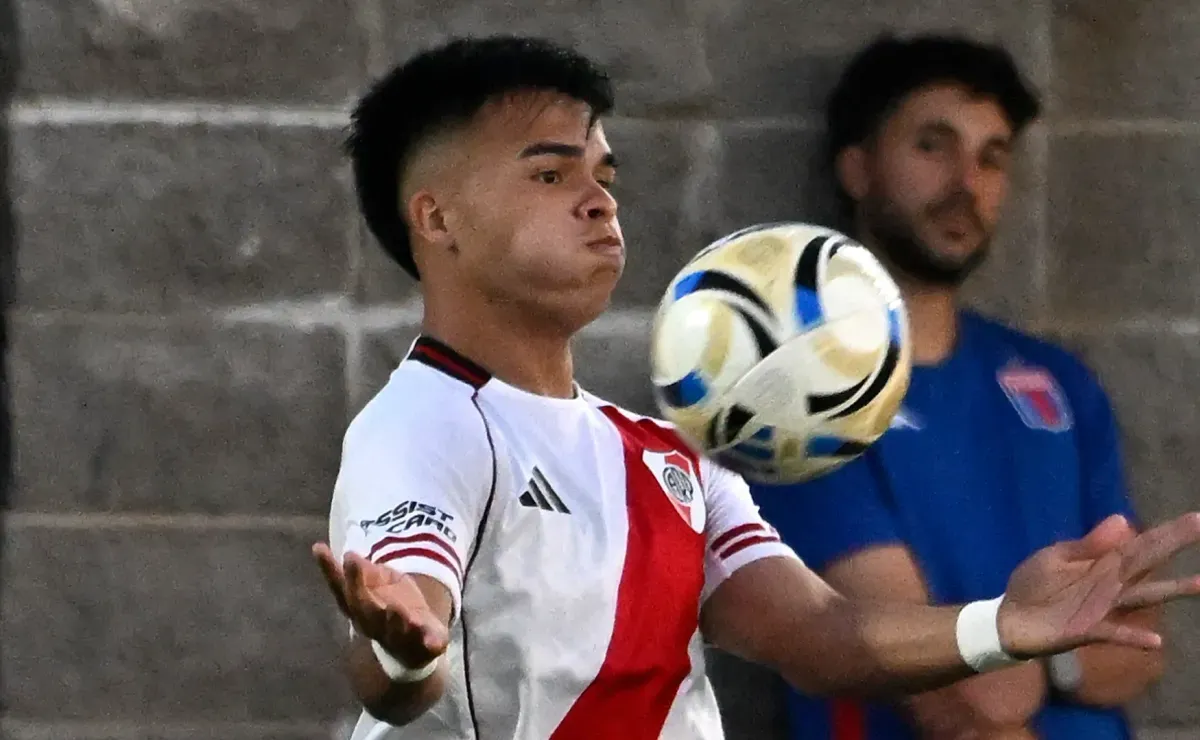 Uriel Funes, el juvenil de la Reserva de River que la rompió ante Tigre ...