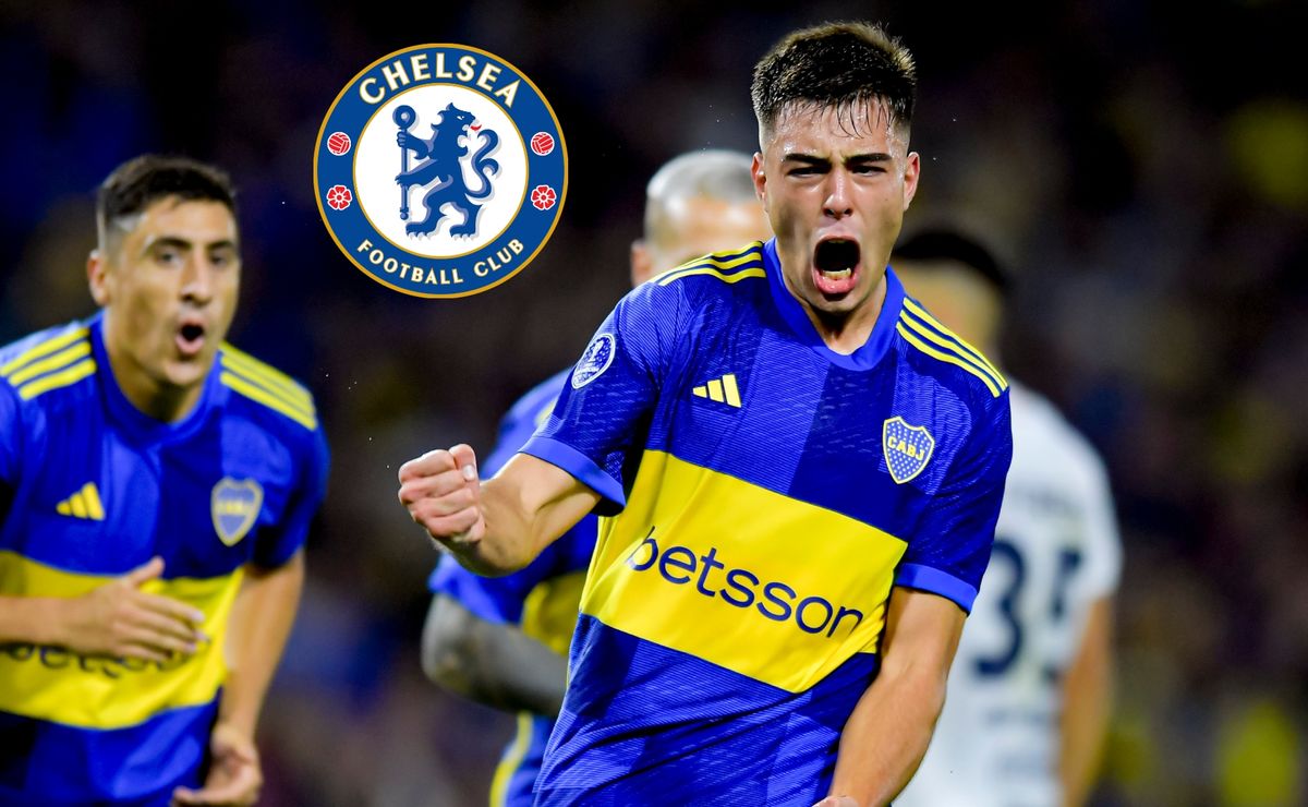 Chelsea va con todo por Anselmino: la cifra que piensa pagarle a Boca
