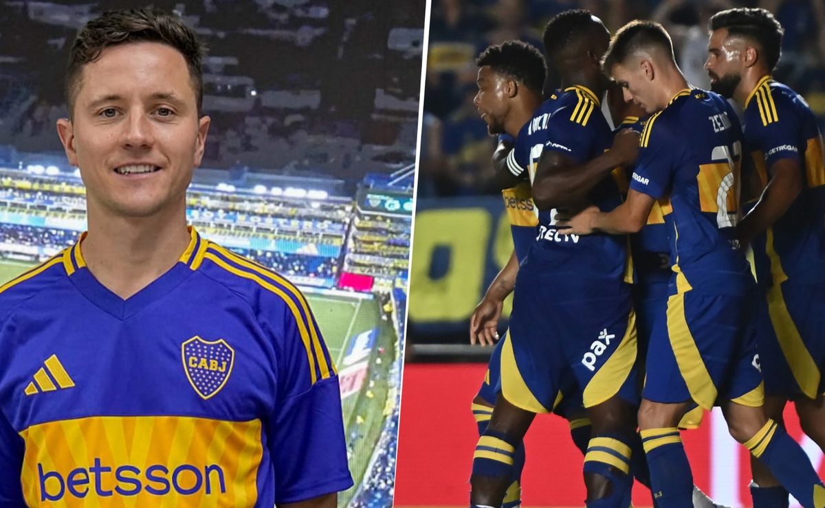 Camilo Rey Domenech, el jugador de Boca que sorprendió a Ander Herrera ...