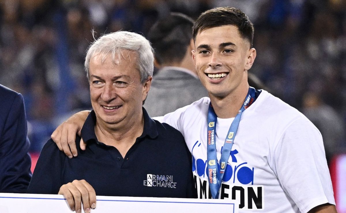 El presidente de Vélez sorprendió: ¿Boca puede negociar por Valentín Gómez?