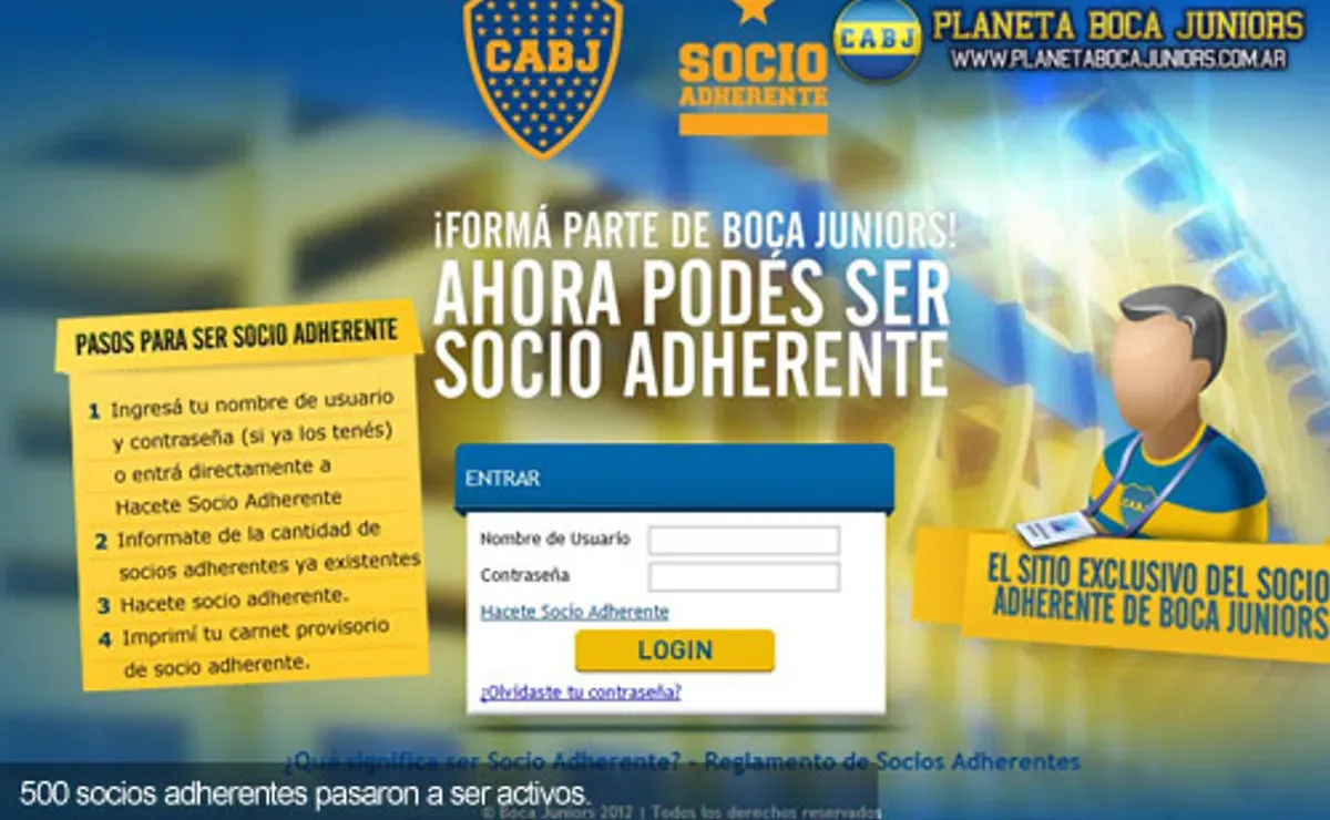 Otros 500 socios adherentes pasaron a ser activos - Planeta Boca Juniors