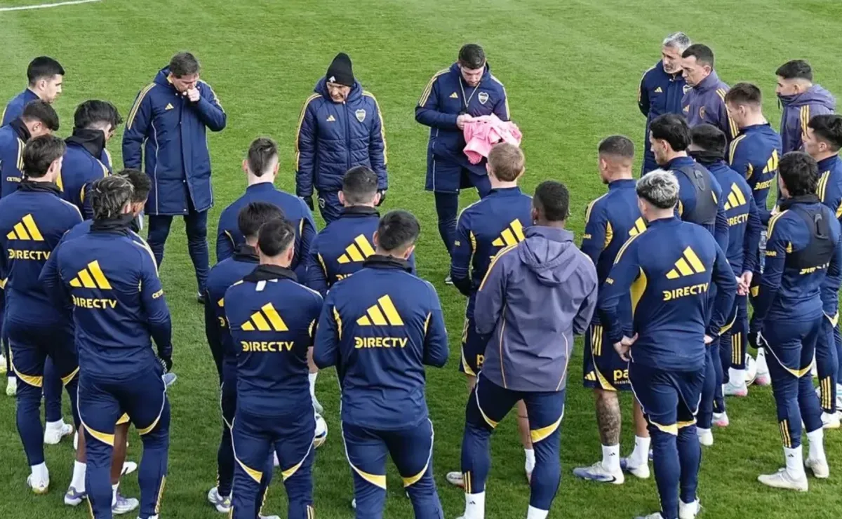 Tras la ausencia de Russo, Claudio Úbeda dirigirá la práctica de Boca