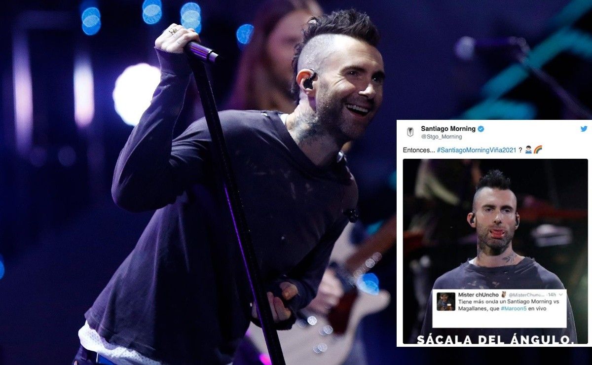 "Sácala del ángulo, Adam Levine": el increíble troleo de Santiago ...