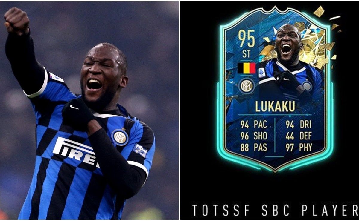 Romelu Lukaku recibió su propia carta de Team of the Season So Far en ...