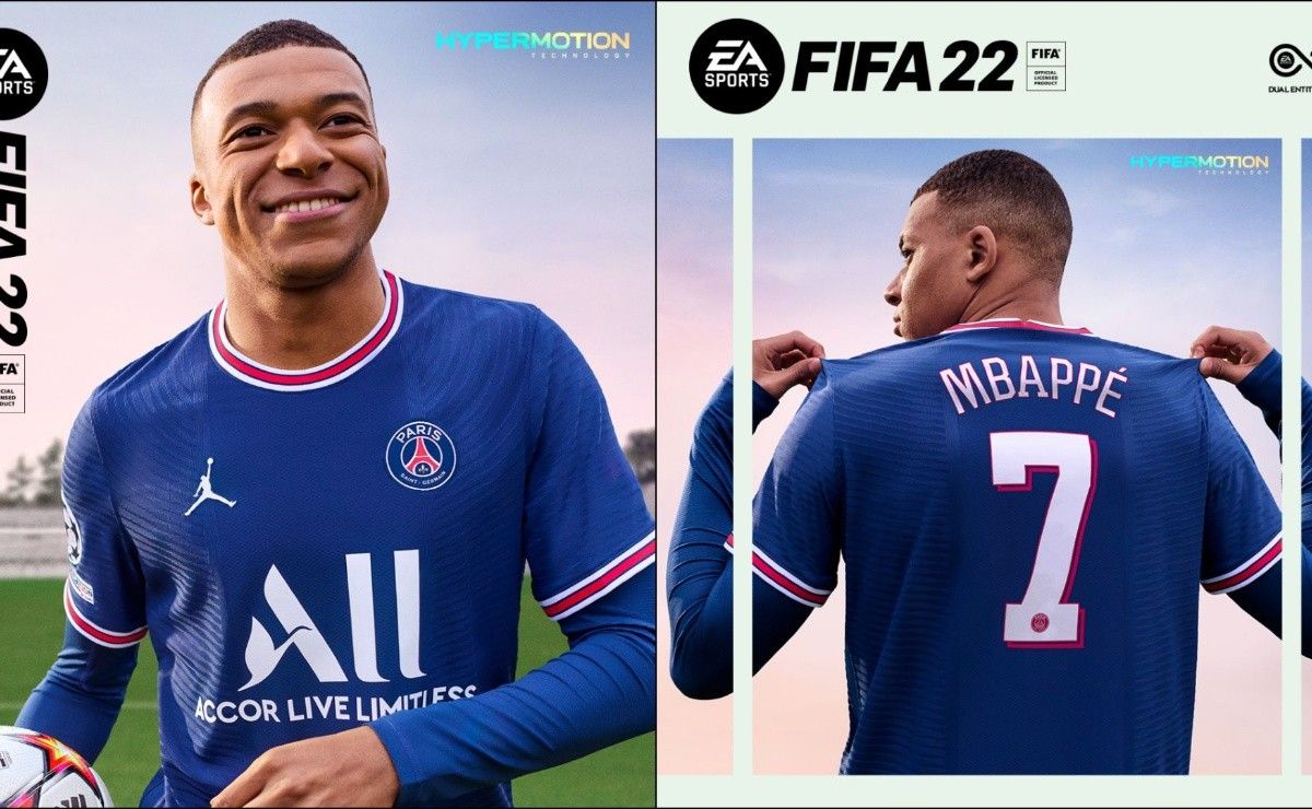 Así será la portada del FIFA 22 con Kylian Mbappé - RedGol