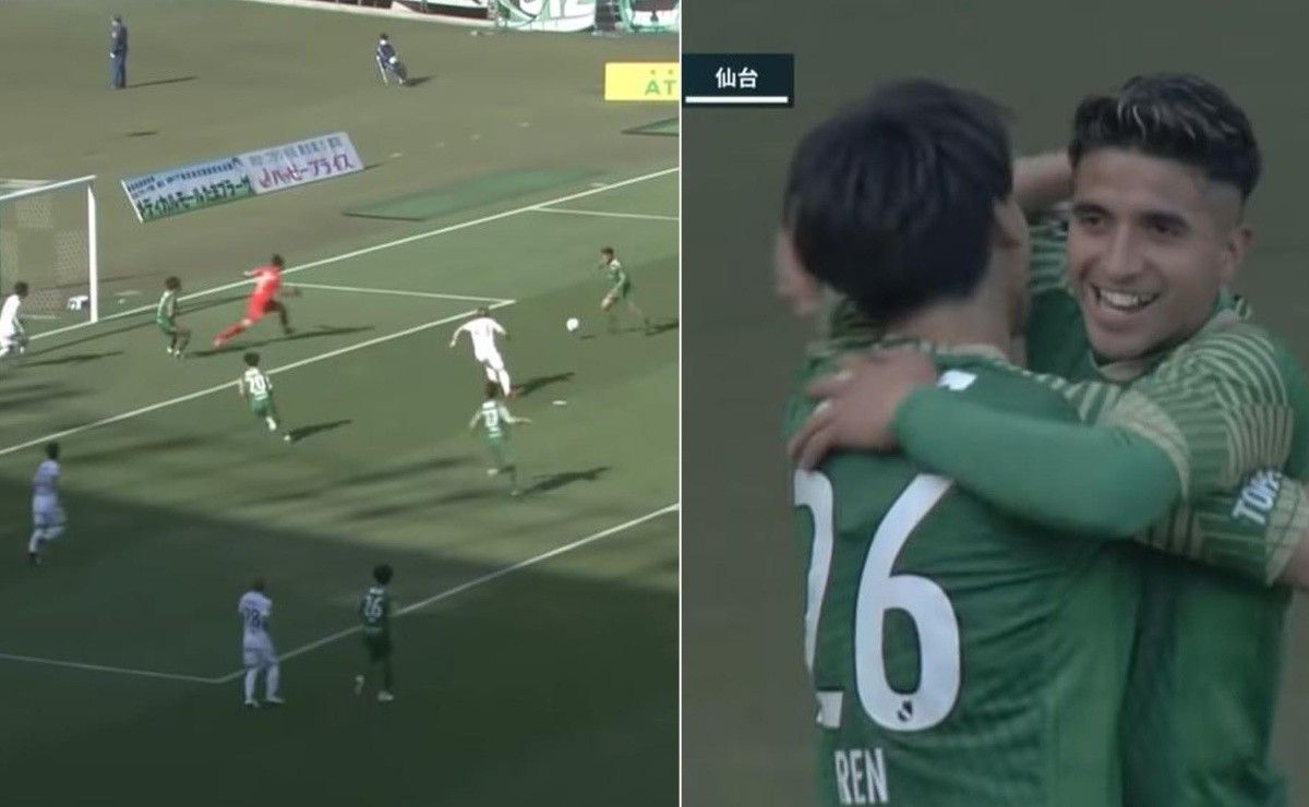 ¡Golazo! El chileno Byron Vásquez entró desde el banco y fue figura en ...