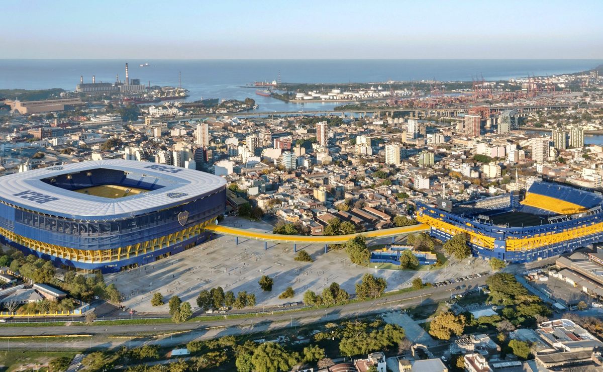 Boca Juniors: El proyecto de dos Bomboneras unidas por un puente