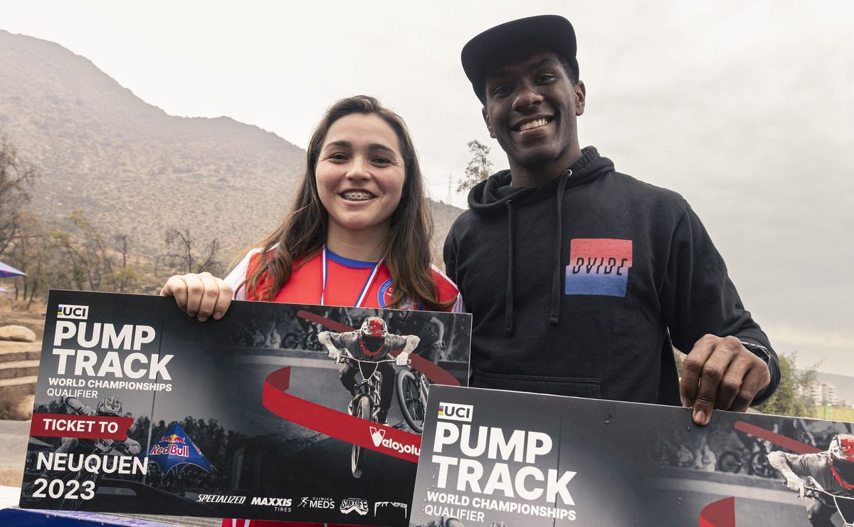 Alec Bob y Renata Urrutia ganaron el Red Bull Pump Track Weekend