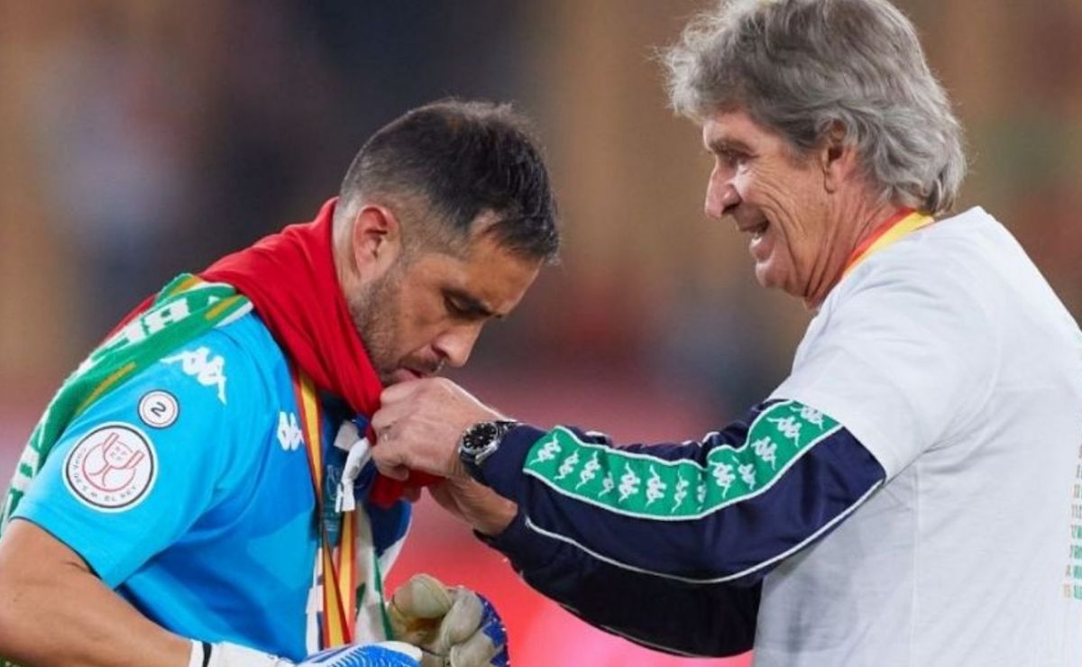 El plan de Pellegrini con Claudio Bravo: sumarlo a su cuerpo técnico