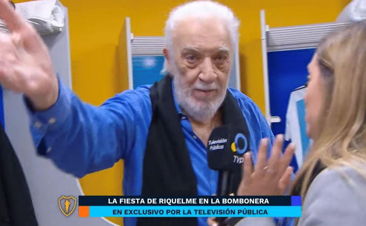 Críticas al Coco Basile por sacar a una periodista del camarín