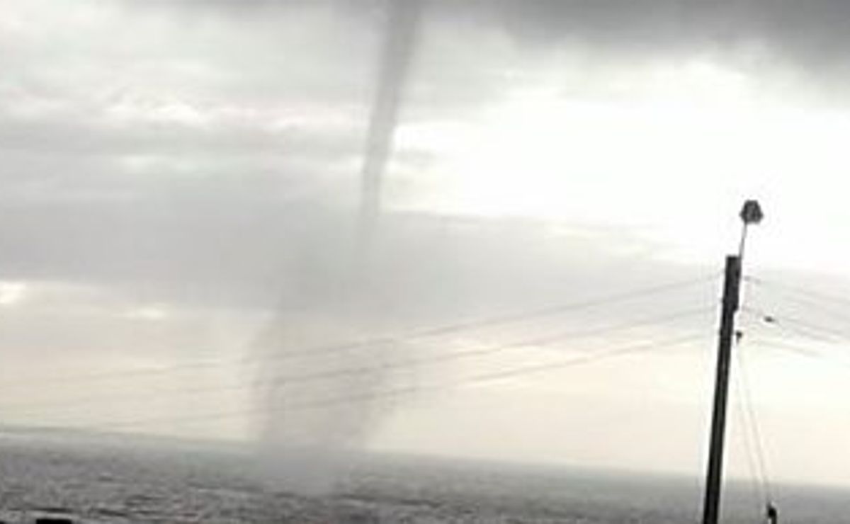 Se repite el fenómeno metereológico ¿Qué es una tromba marina y por qué se produce?