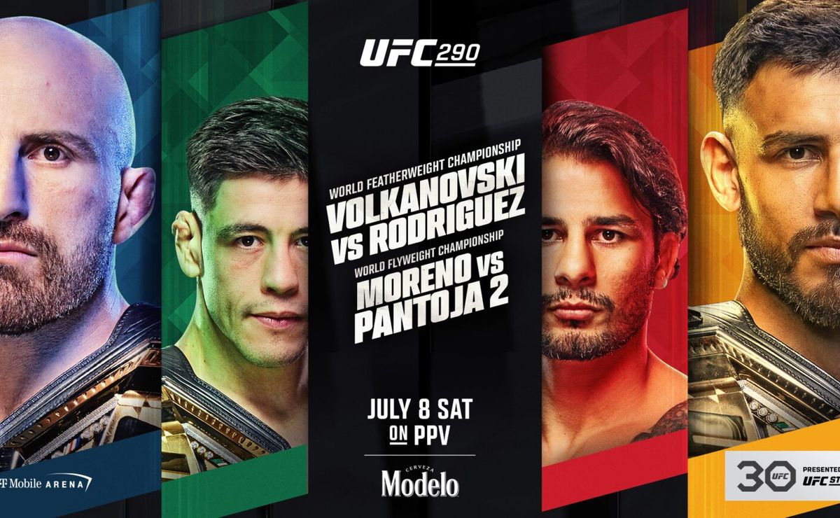 ¿Dónde ver UFC 290? Volkanovski vs Rodríguez por el título pluma