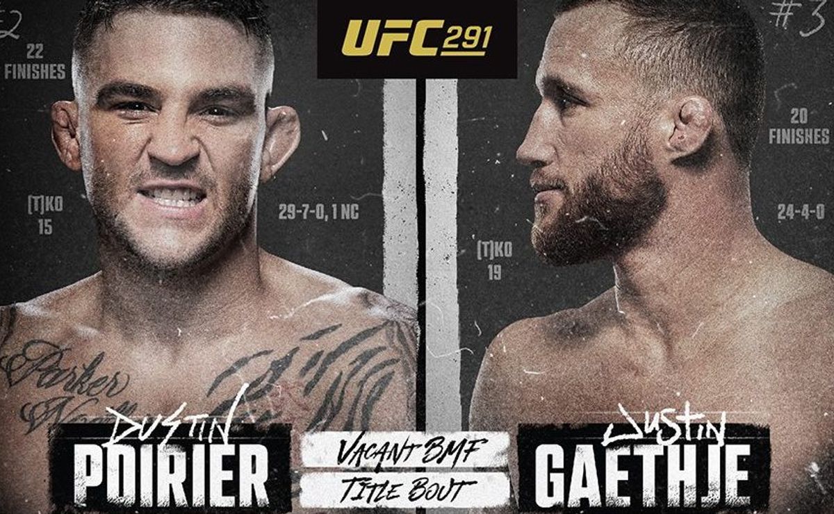 ¿Cuándo es UFC 291? Cartelera, horario y dónde ver